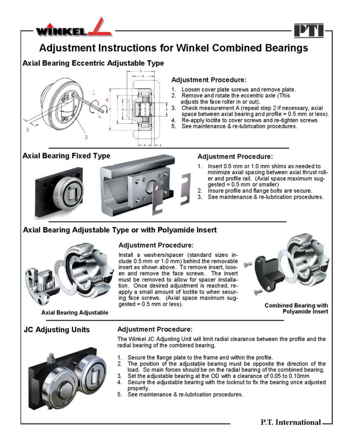Instruction Manuals - P.T. International